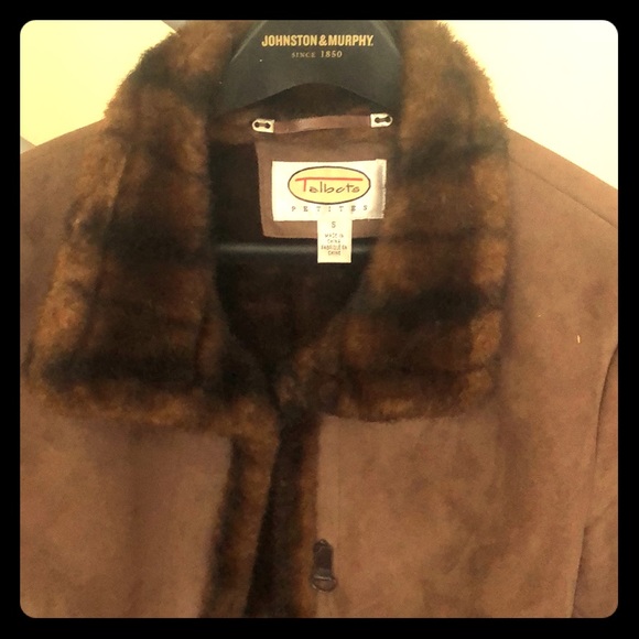 Talbots | Jackets & Coats | Full Length Talbots Petite Suede Winter ...